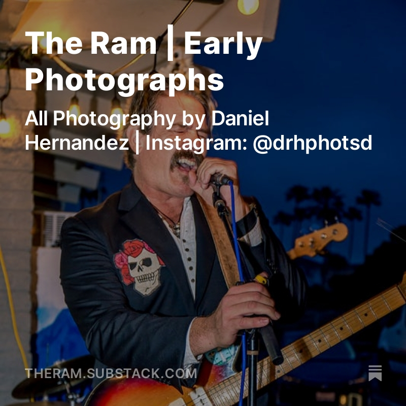 The Ram | Early Photographs - Substack - The Ram Music